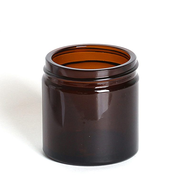 60ml Amber Glass Ointment Jar R351 Nekem Packaging