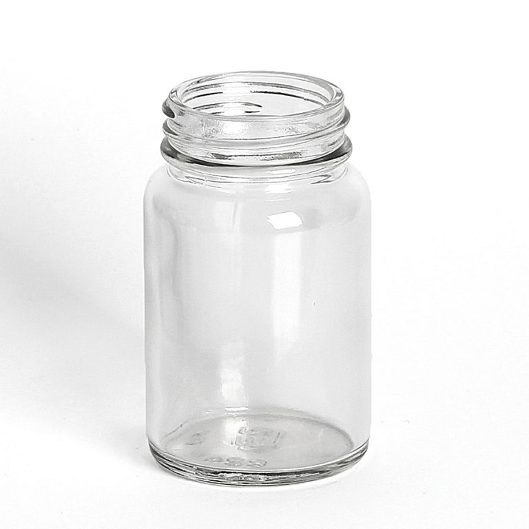 60ml Clear Powder Glass Jar R338 Nekem Packaging