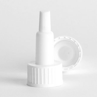 GL18 White Nozzle Cap | Nekem Packaging